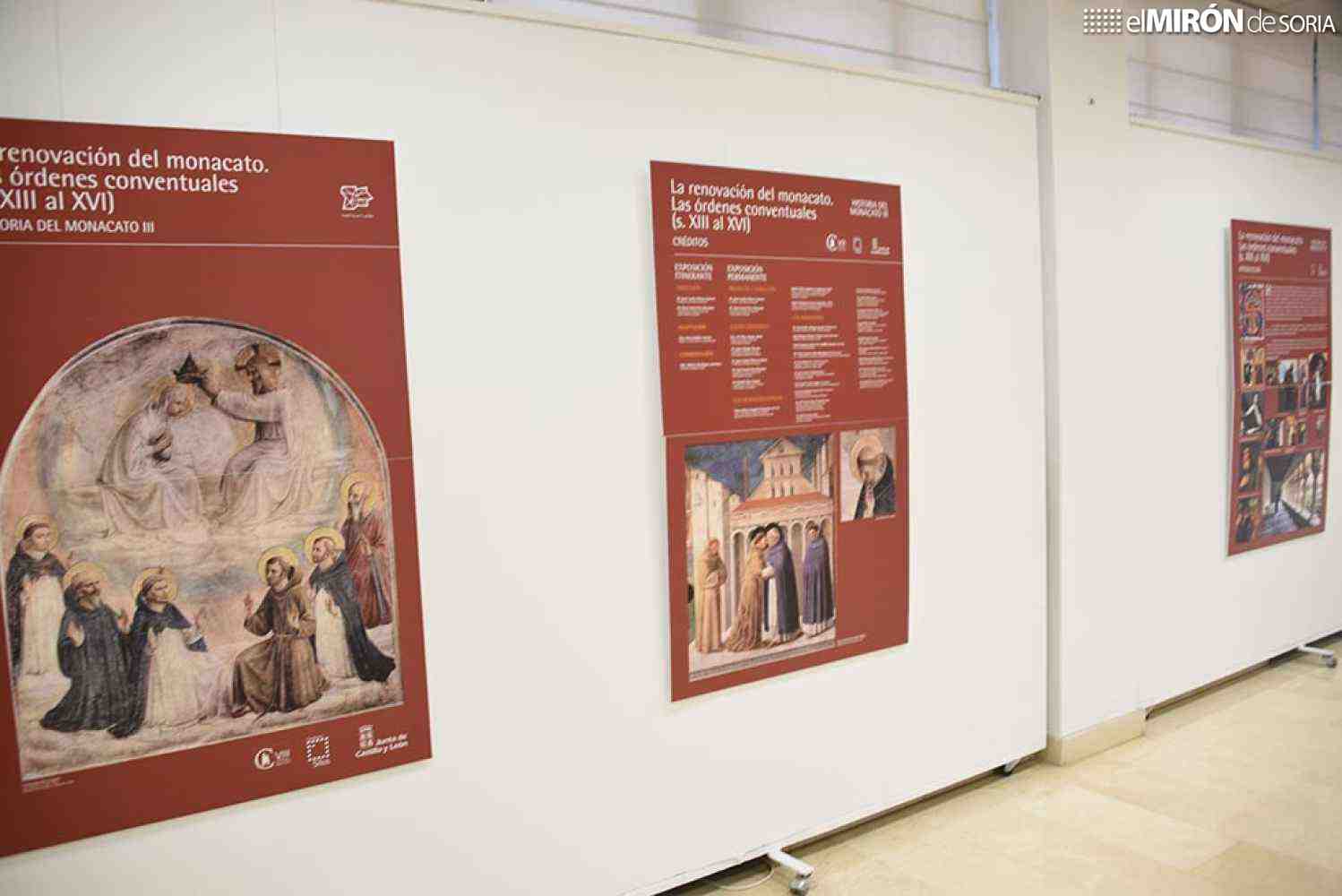 Exposición sobre la historia del monacato - fotos