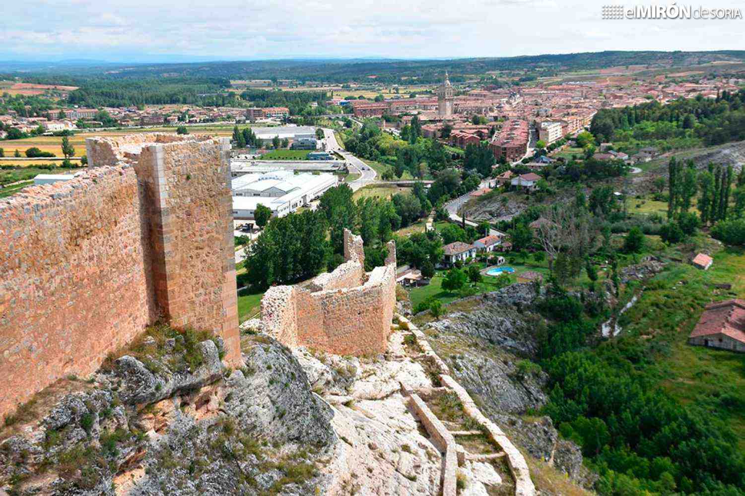 Osma: desde su castillo - fotos