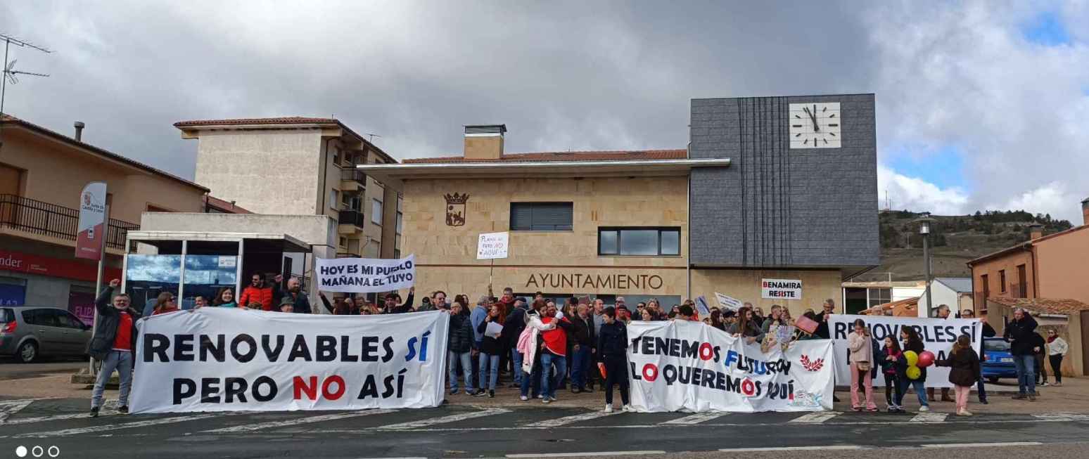 Benamira dice "no" a la ubicación de la planta solar fotovoltaica Caramonte