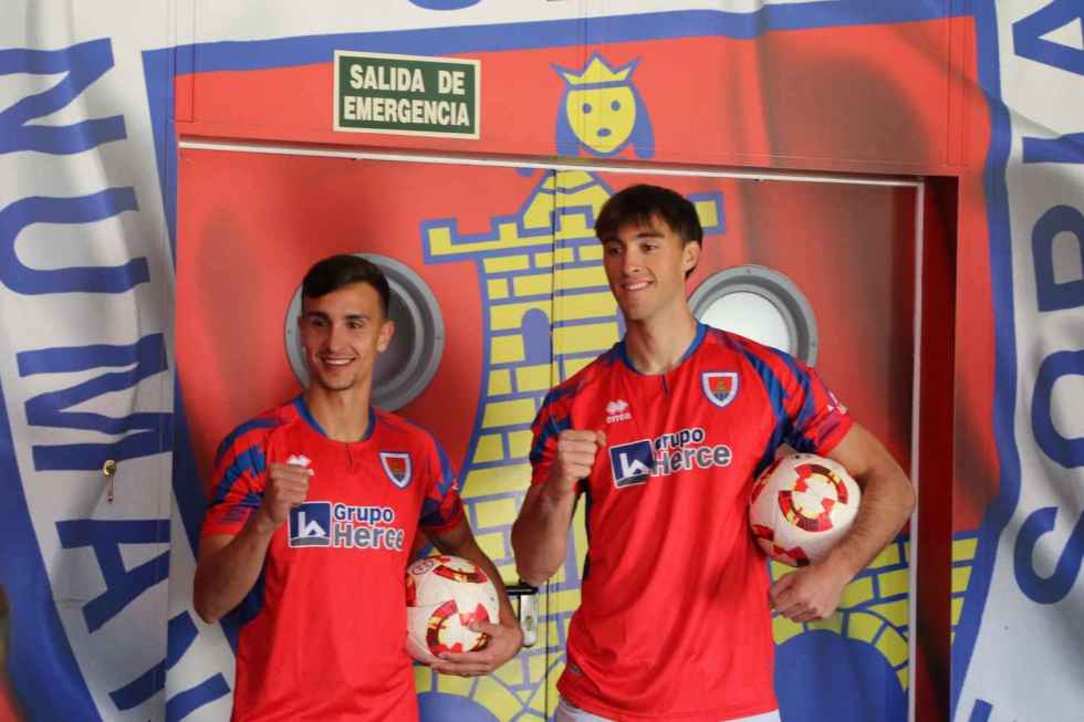 Marc Fuentes y Carlos González llegan al Numancia para aspirar a lo más ...