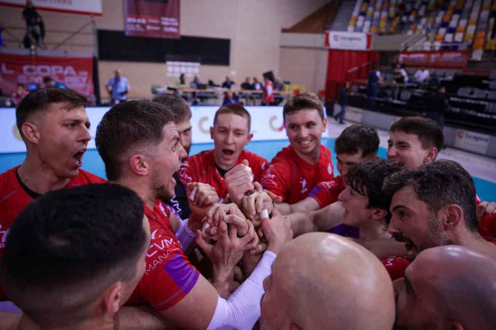 C.V. Manacor, primer finalista de la Copa del Rey de voleibol 2025