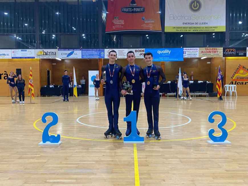 El patinador Héctor Díez gana trofeo Sant Jordi con salto triple Axel ...