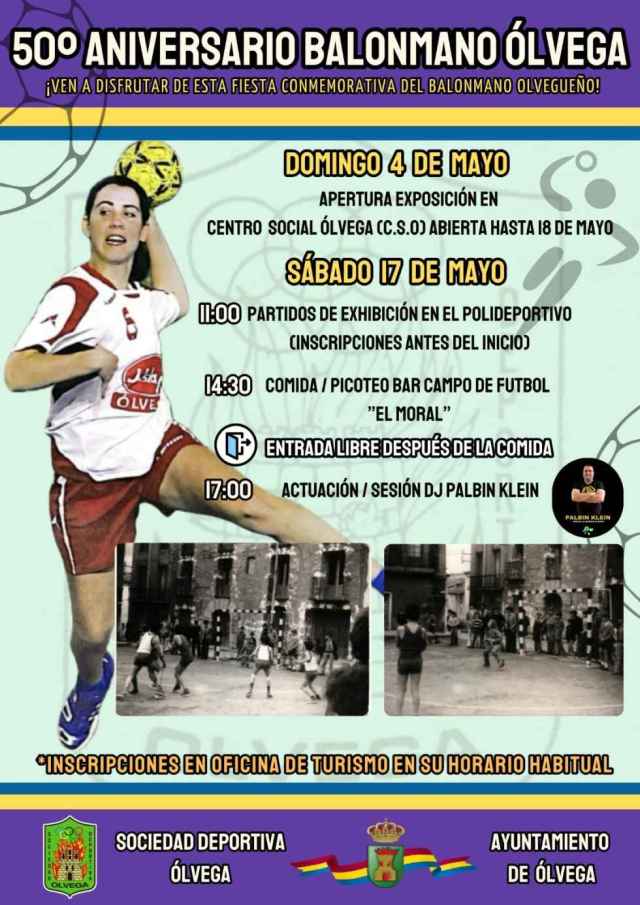 Balonmano Ólvega celebra su cincuenta aniversario