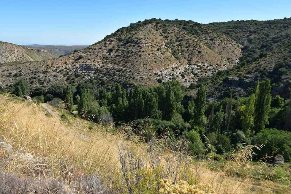 Paseo por el Cañón del Cajo, en Dévanos