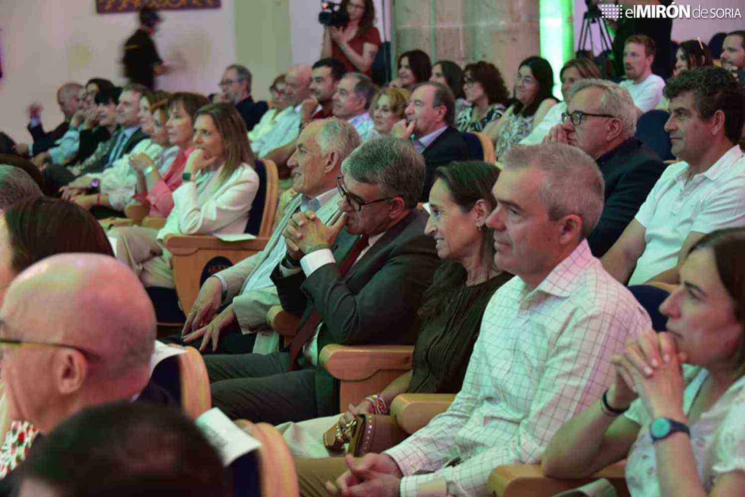 Caja Rural de Soria y Soriactiva homenajean a Anselmo García
